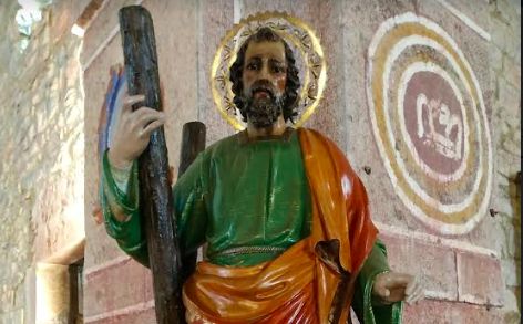 Parroquias con mucho arte. Imagen de San Andrés Apóstol, Iglesia de San ...