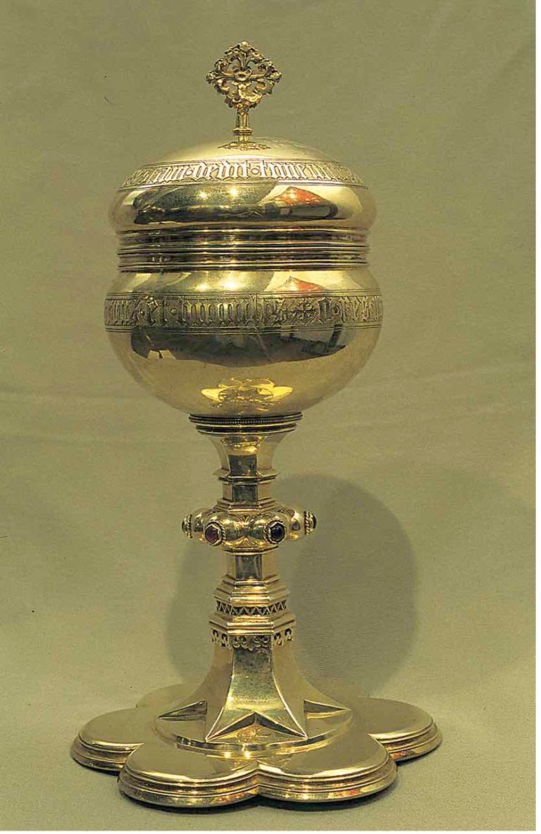 Parroquias con mucho arte. Copón de la parroquia de Santa María de las ...